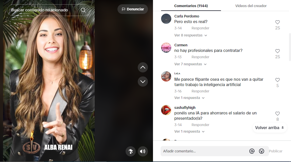 Alba Renai, de modelo virtual a presentadora de televisión – Modelos.cl